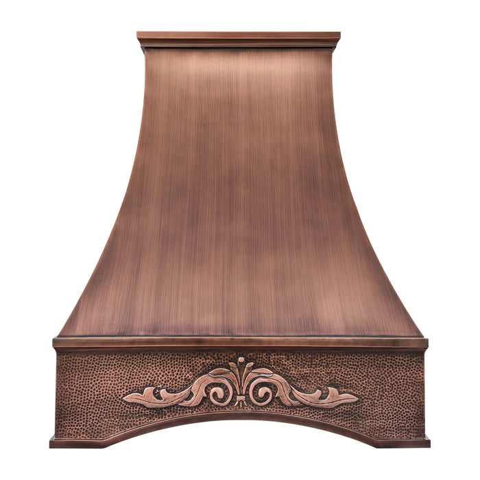Custom Copper Range Hood – USA Range Hood
